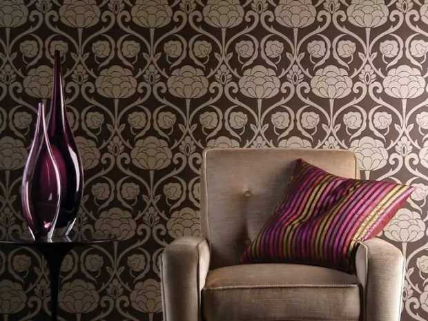 Gorgeous Wallpaper Design For Glamorous Interior | My Decorative