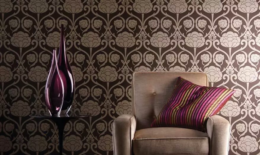 Gorgeous Wallpaper Design For Glamorous Interior | My Decorative