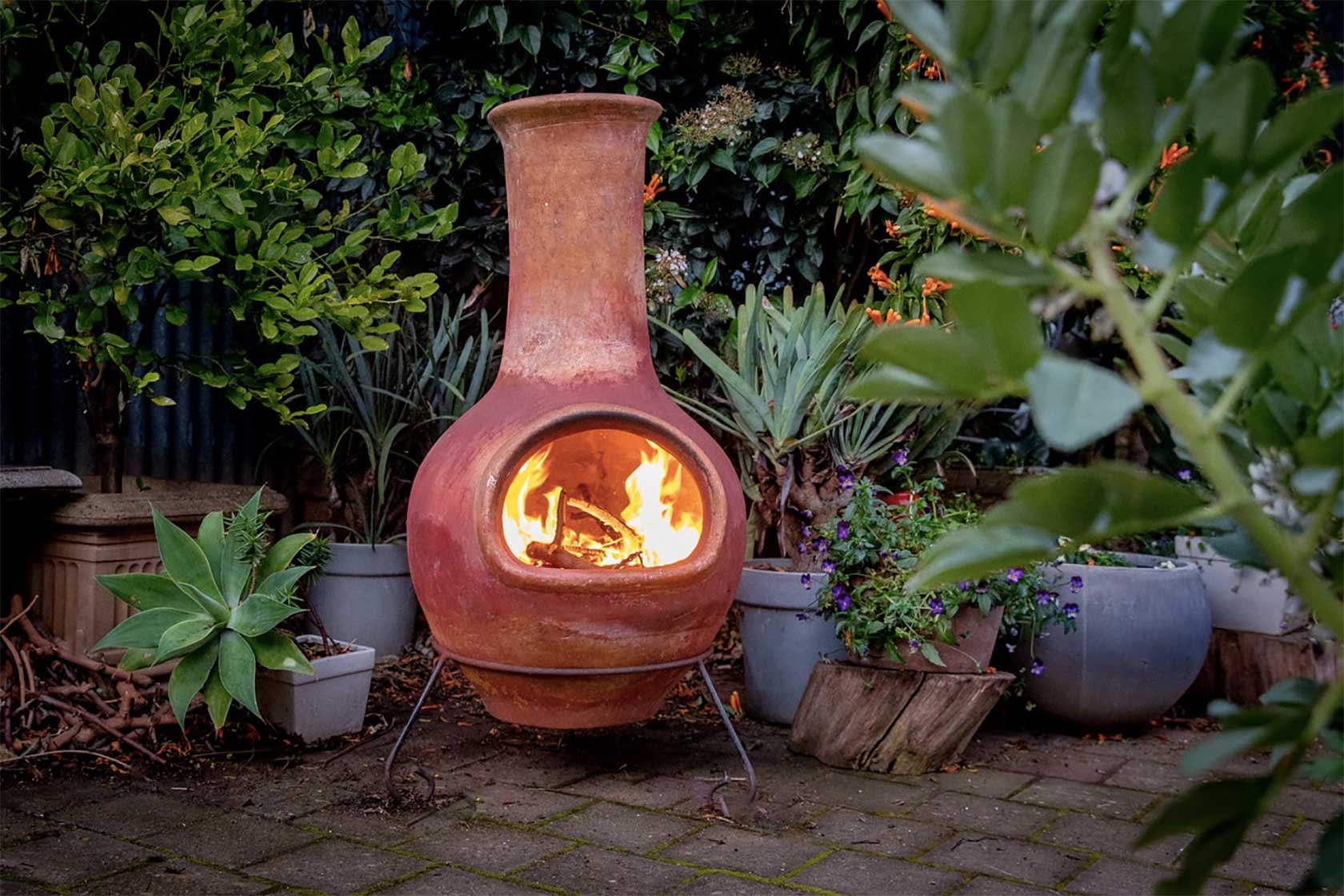 5 Tips For Using A Clay Chiminea | My Decorative