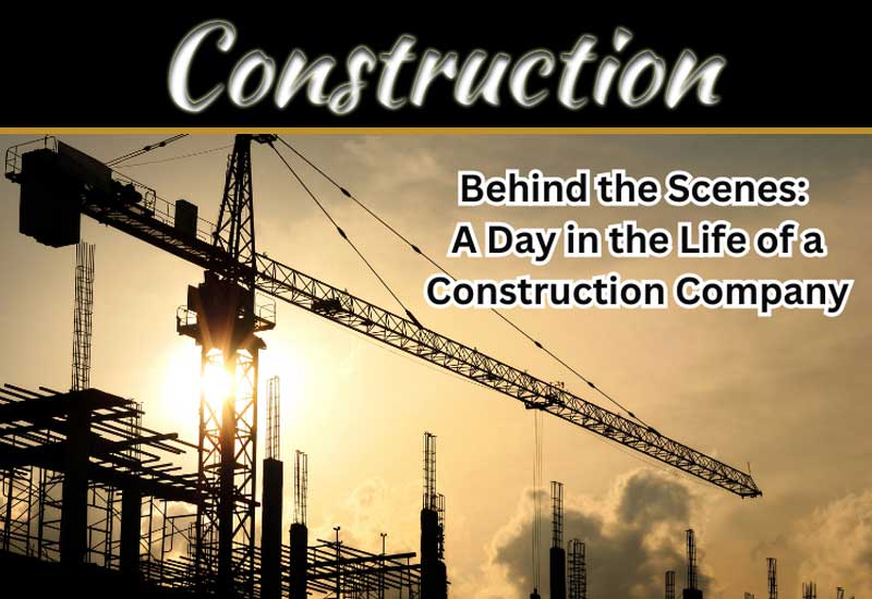 Behind The Scenes A Day In The Life Of A Construction Company My
